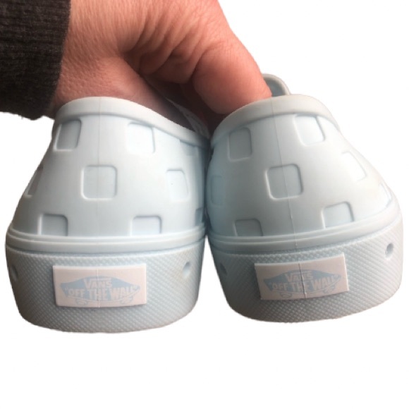 Vans | Shoes | Vans Trek Rubber Light Blue Rubber Shoes Size 1 New ...